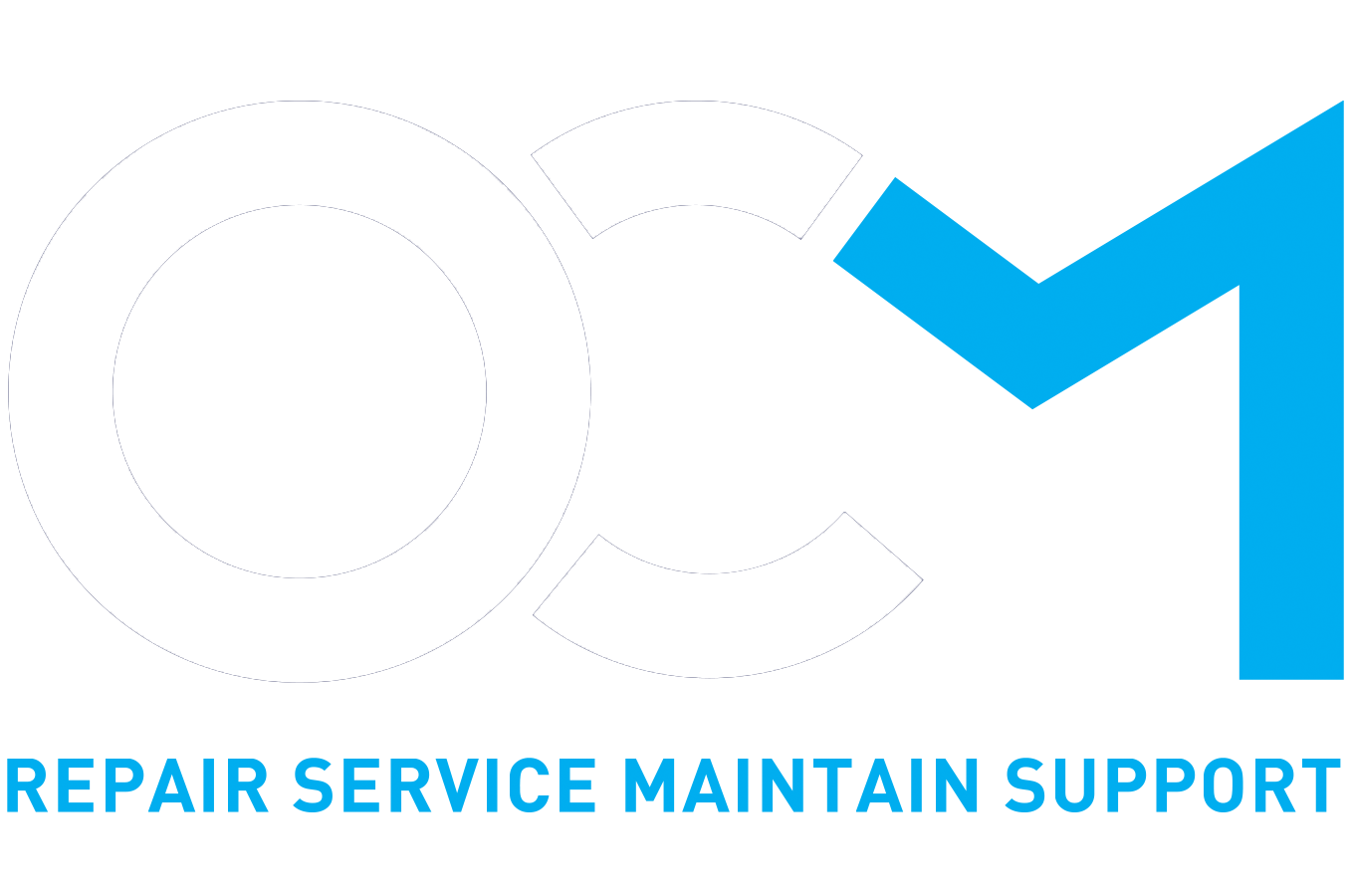 OCM Logo CMYK cyan byline | OCM